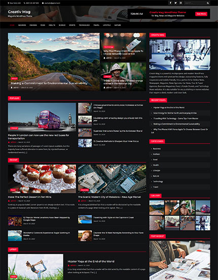 Theme Demo Creativ Mag