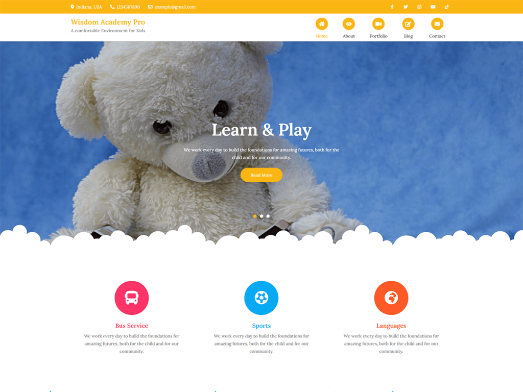 Wisdom Academy Pro – Creativ Themes